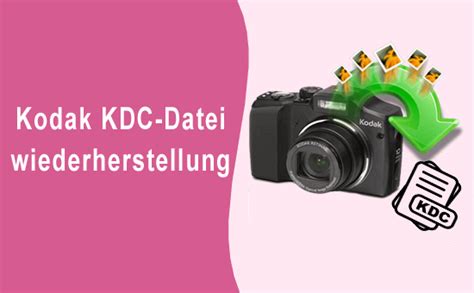 Kodak Kdc Datei Wiederherstellung Wiederherstellen Verlorener Kdc Bilder Von Der Kodak Kamera