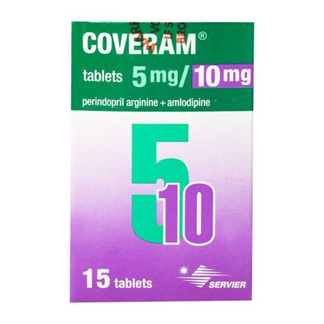 Coveram 5 Mg10 Mg 15 Tablets Tdawi Usa