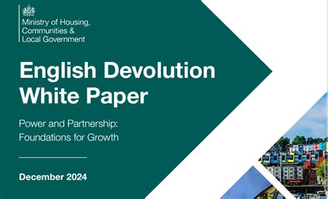 English Devolution Takes Shape Bennett Institute For Public Policy