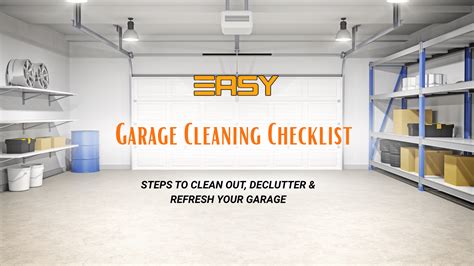 Garage Cleaning Checklist 9 Expert Tips For A Spotless Space