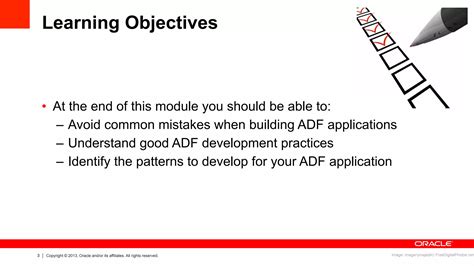 oracle adf architecture tv development programming best practices ppt