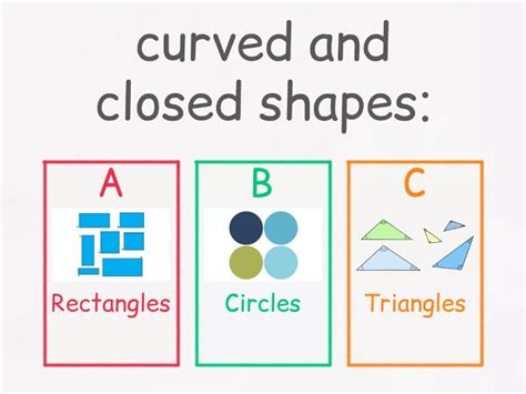 Math Sorting Two Dimensional Shapes Quiz