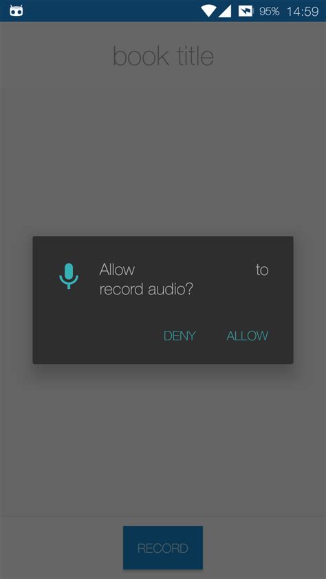 Application Name Not Visible When Asking For Permission In Android During Runtime Stack