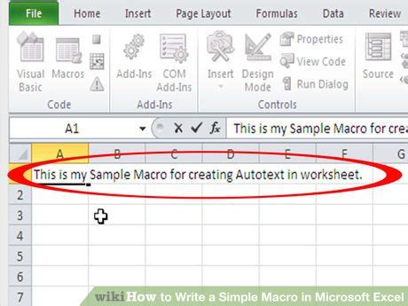 How To Write A Simple Macro In Microsoft Excel Artofit