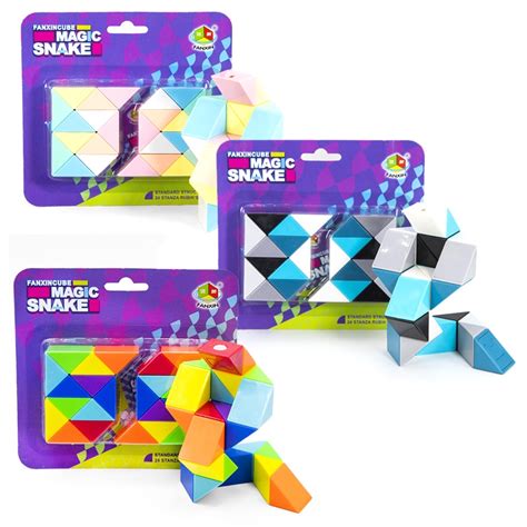 Fanxin Magic Snake 24 Section Magic Ruler Puzzle Twist Cube Shopee