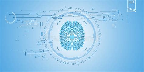 Hud Interface Concept Futuristic Virtual Graphic Touch User Stock Vector Illustration Of