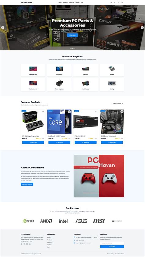 webdevelopment react frontend typescript tailwindcss ecommerce