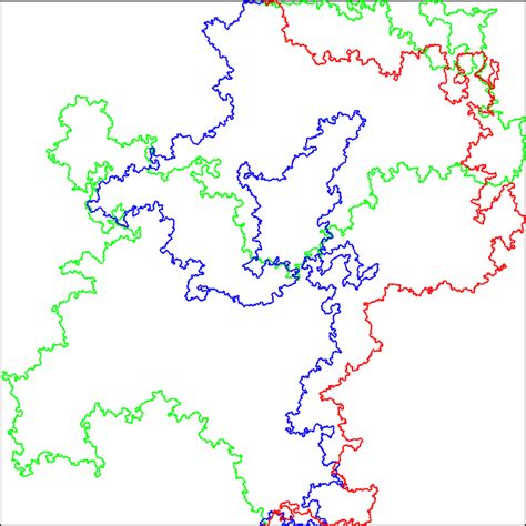Three Samples Of The Loop Erased Percolation Explorer Download Scientific Diagram