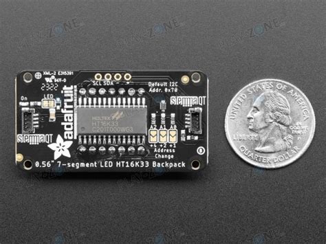 play zone ch adafruit 0 56 4 digit 7 segment display w i2c backpack