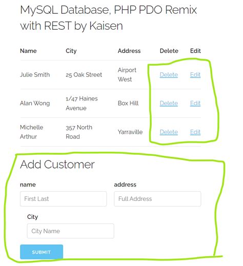 GitHub KaisenWu WebDevelopment MiniProject MySQL PDO REST PHP
