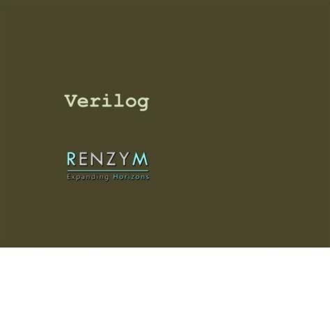 Ppt Verilog1merged Powerpoint Presentation Free Download Id13448946