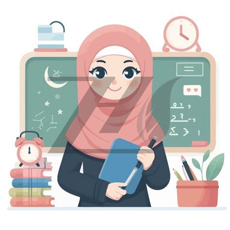 دانلود وکتور خانم معلم سر کلاس دانلود رایگان فایل لایه باز، Psd