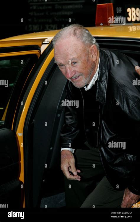 October 24 2007 New York City Veteran Actor Gene Hackman Leaving A