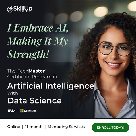 Data Science And Ai Certification Course Techmaster Certification Skillup Online Skillup