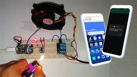 IoT Based Fire Detector Automatic Extinguisher Using NodeMCU Fire Detectors Iot Automatic