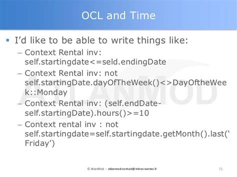 Ocl Tutorial