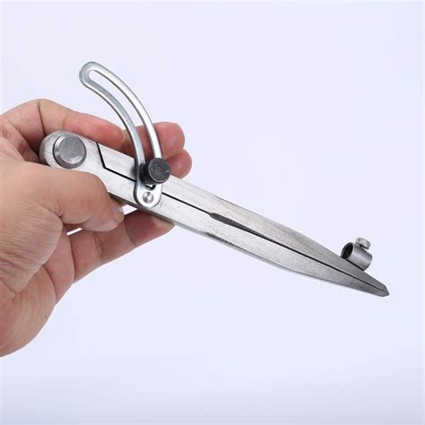 Buy Kindpma 8 Inch Compass Drawing 5 Pencil Professional Woodwork Compass Large Drawing Compass