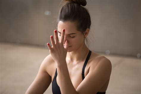 Yoga Pranayama Like Doing The Alternating Breathing Exercise
