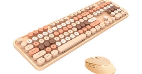 Безжична Клавиатура мишка Mofii Smk 623387ag бежов Baseus Bg