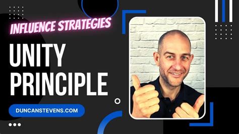 Unity Principle Amazing Influence And Sales Strategies