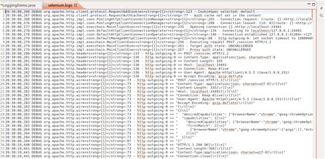 How To Use Log4j In Selenium Webdriver For Effective Test Logging
