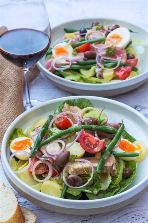 Classic Nicoise Salad Recipe With Fresh Tuna Between2kitchens