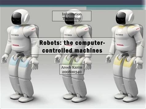 Robotics Seminar Ppt Pptx