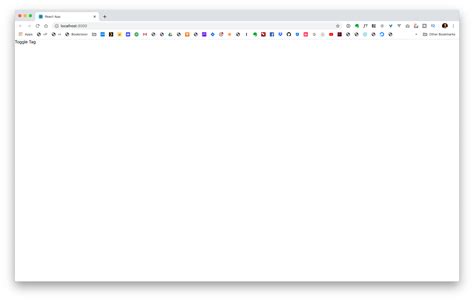 Toggle Tag Component In Browser
