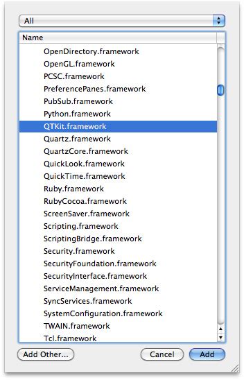 Creating A Simple QTKit Media Player Application