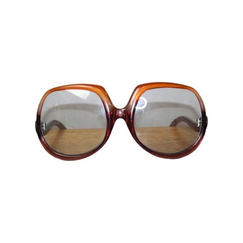 Vintage Unbranded Oversized Frames Glasses Made In France Full Rim
