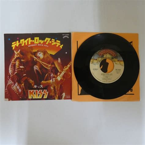 Yahooオークション 48011806 【国内盤7inch】キッス デトロイト