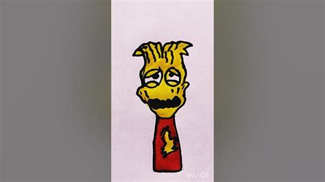 Sprunki Oc Bart Simpson Sprunki Incrediboxsprunki Drawing Youtube