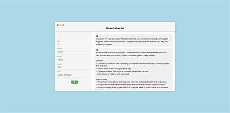 Github Joshuaentrata Fitnesstrainer A Simple Web Based Fitnesstrainer That Generates