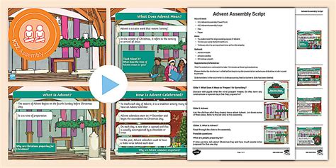 Ks2 Advent Assembly Pack Twinkl