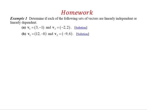 solved homework example 1 determine if each of the following