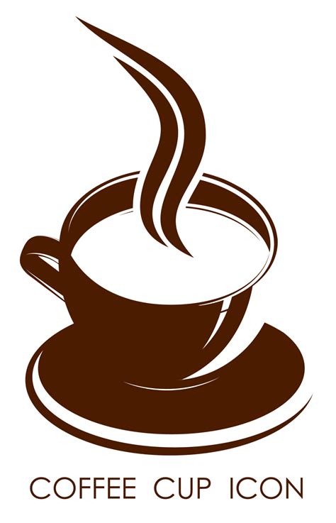 Monochrome Coffee Mug Icon With Drink On White Background Design