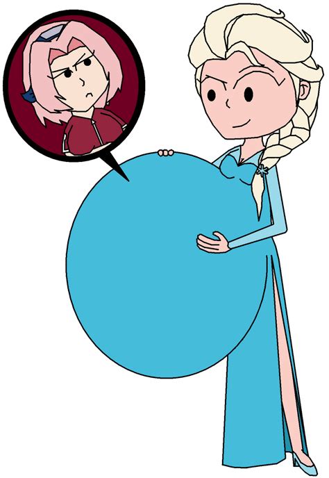 Rq Elsa Ate Sakura By Voretoons On Deviantart