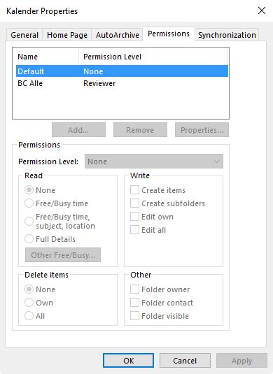 Calendar Permissions Is Grayed Out Fasrsounds