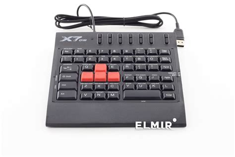 Клавиатура A4 Tech X7 G100 Black gaming USB купить недорого обзор фото видео отзывы низкая