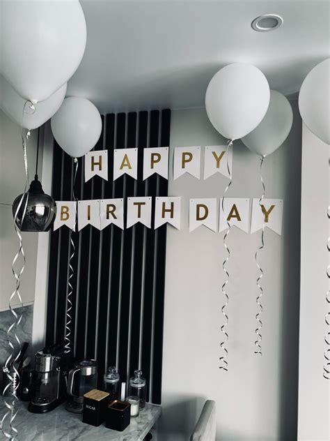День рождения декор In 2024 Surprise Birthday Decorations Birthday Decorations At Home