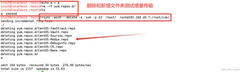 【分布式技术】rsync远程同步服务rsync服务端和客户端端口 Csdn博客