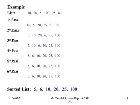 3 bubble sort insertion sort and selection sort pptx