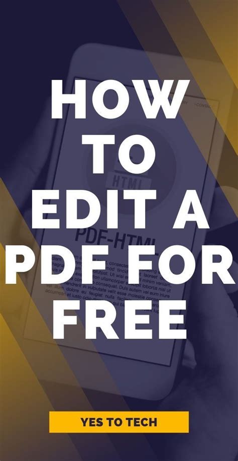 Best Free PDF Editor How To Edit A PDF For Free Using This Awesome PDF