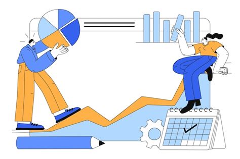 Premium Vector Hand Drawn Data Analysis Background