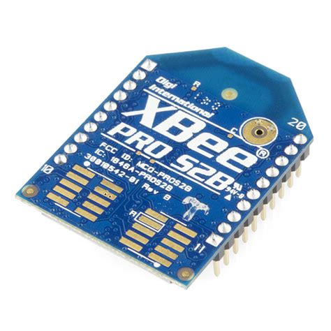 Xbee Pro 63mw Pcb Antenna Series 2b Zigbee Mesh Sparkfun Wrl 10418 Core Electronics