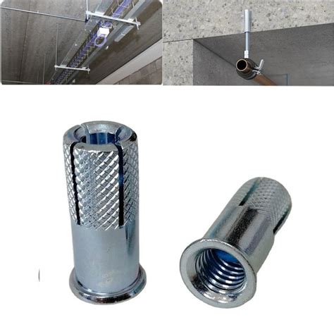 Concrete Drop In Anchor 100 Pcs 1 4 20 Stainless Steel Concrete