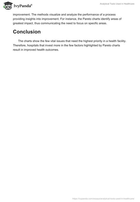 Analytical Tools Used In Healthcare 327 Words Essay Example Analytical Tools Used In Healthcare 327 Words Essay Example