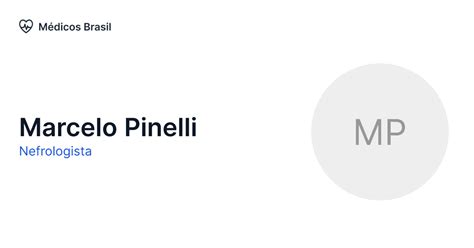 Marcelo Pinelli Nefrologista Médicos Brasil