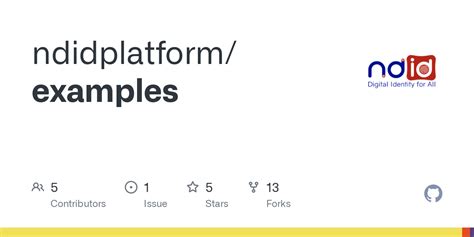 GitHub Ndidplatform Examples
