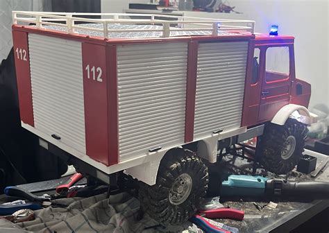 Файл Stl Ящик для пожарного оборудования Unimog 1300 👽・Модель для загрузки и 3d печати・cults